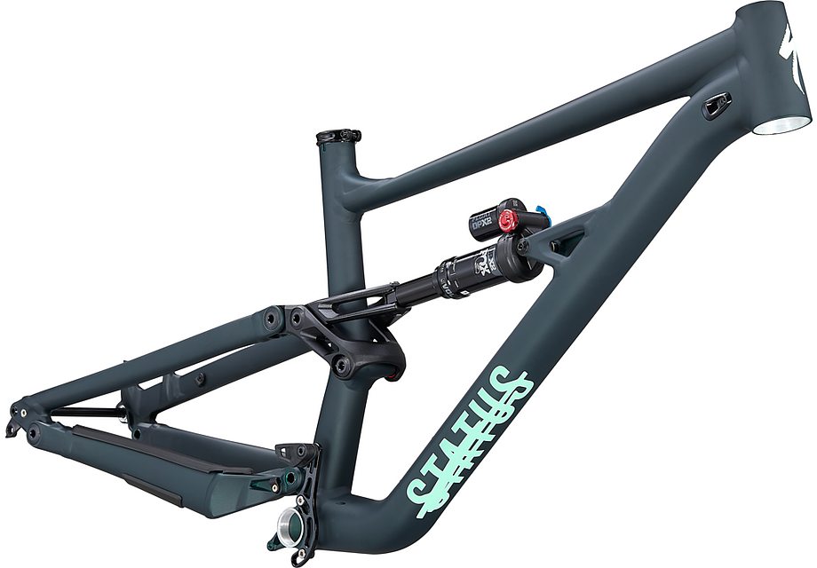 Specialized status 140 frm satin forest green / oasis s4 – FirstFlightBikes