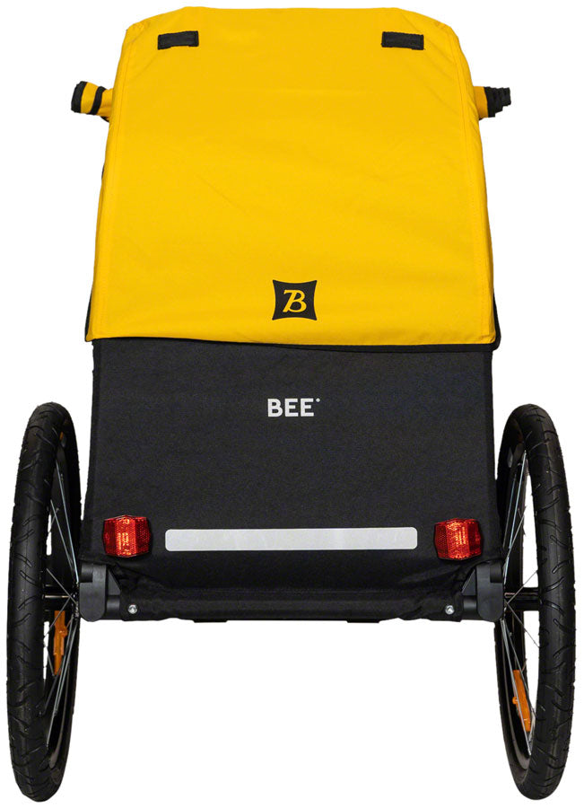 Burley Bee Child Trailer - Single Yellow – FirstFlightBikes