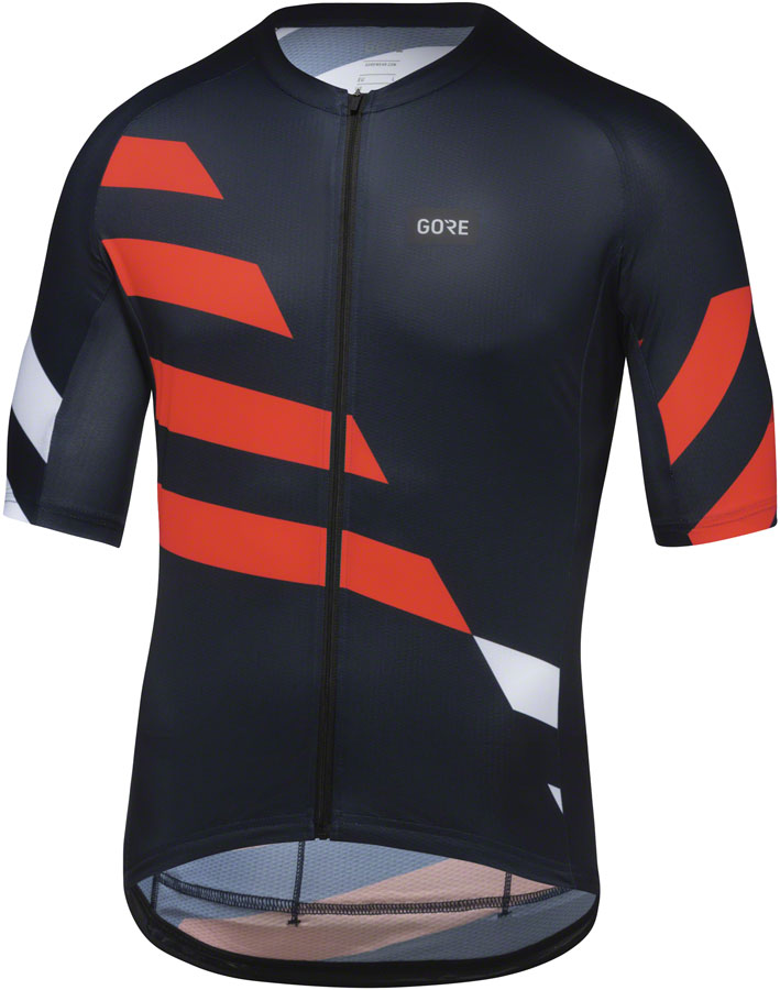 Gorewear Spirit Signal Jersey - Blue/Fire Mens Large – FirstFlightBikes