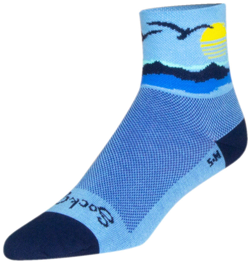 SockGuy Classic Migration Socks - 3" Blue Large/X-Large – FirstFlightBikes