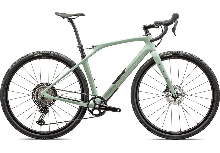 2025 Specialized diverge str comp bike gloss white sage / pearl 52 ...