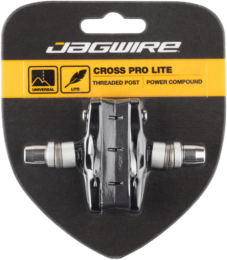 Jagwire Cross Pro Brake Pads Threaded Post Black – FirstFlightBikes