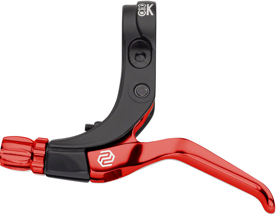 Promax Click V-Point Brake Lever - Long Reach Red – FirstFlightBikes