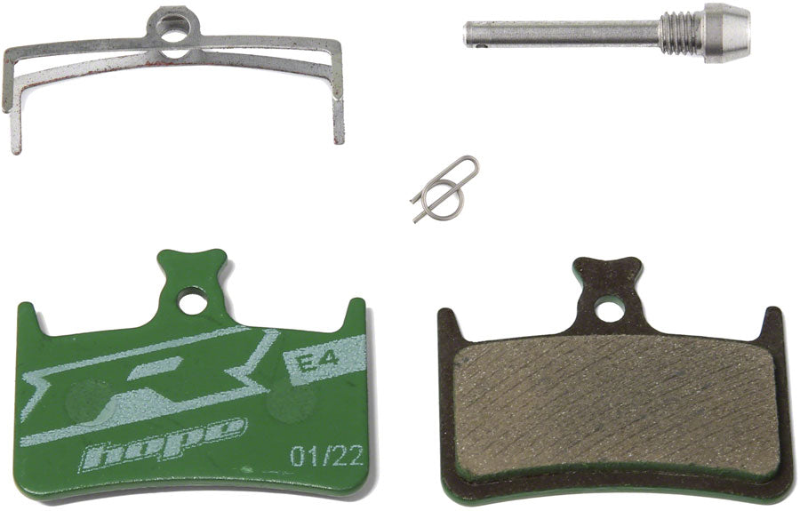 Hope E4 Brake Pads - Racing Organic Compound Fits E4 RX4+ RX4-SH Mono ...