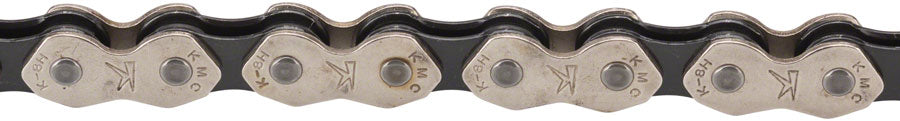 KMC K1 Kool Narrow Chain - Single Speed 3/32" 110 Links Silver/Black ...