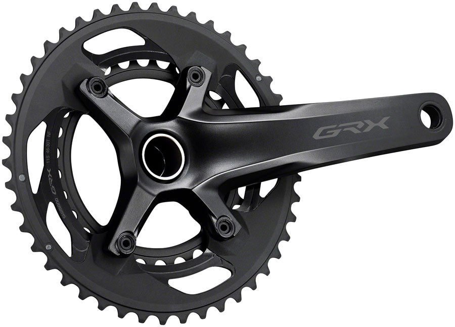 Shimano GRX FC-RX600-11 Crankset - 165mm 11-Speed 46/30t 110/80 BCD Ho ...