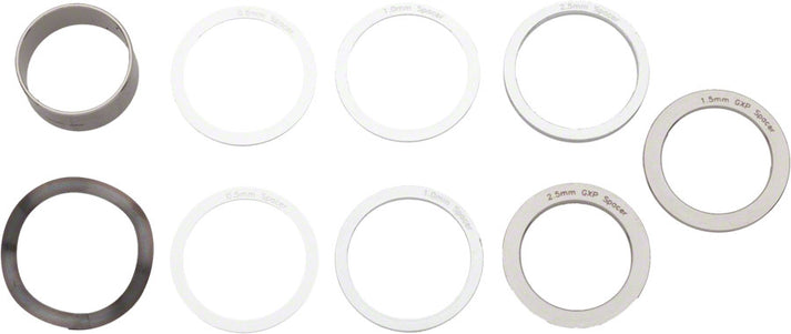 Problem Solvers GXP Bottom Bracket Adaptor Spacer Kit – FirstFlightBikes
