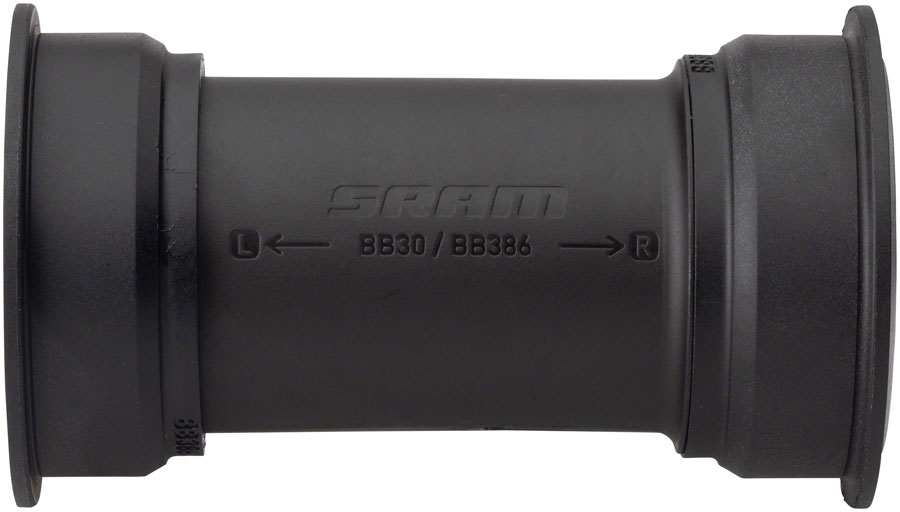 SRAM DUB PressFit BB386 Bottom Bracket - 386 EVO 86mm Road Black ...