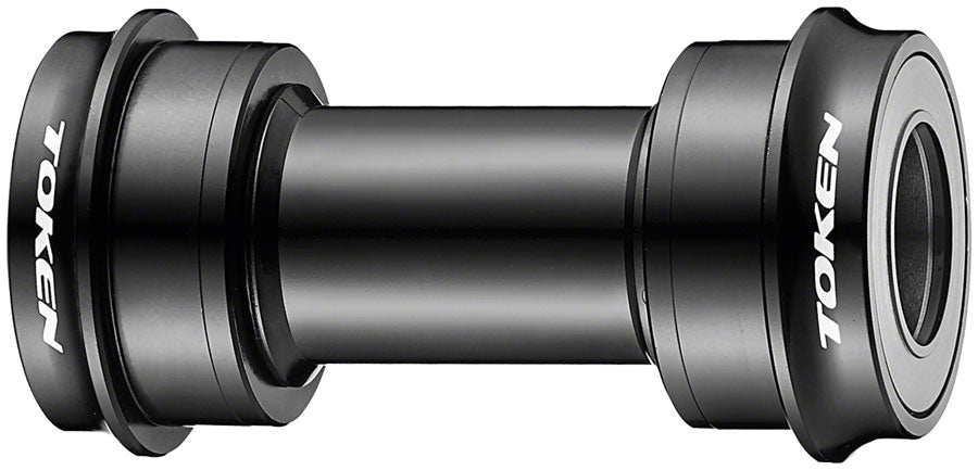 Token BB30AR Press Fit Bottom Bracket - BB30 Shimano HollowTech II Bla ...