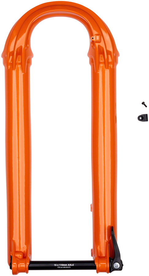 FOX Lower Leg Assembly - 2022 34 29in 140 15x110 QR Fox Shiny Orange F ...