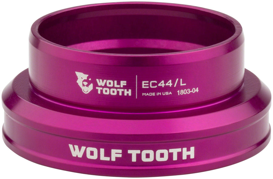 Wolf Tooth Premium Headset - EC44/40 Lower Purple – FirstFlightBikes