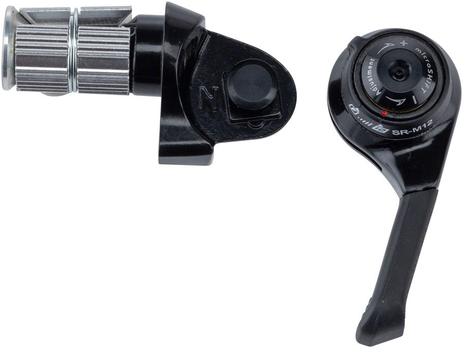 microSHIFT Right Bar End Shifter 12-Speed Mountain SRAM Eagle Compatib ...