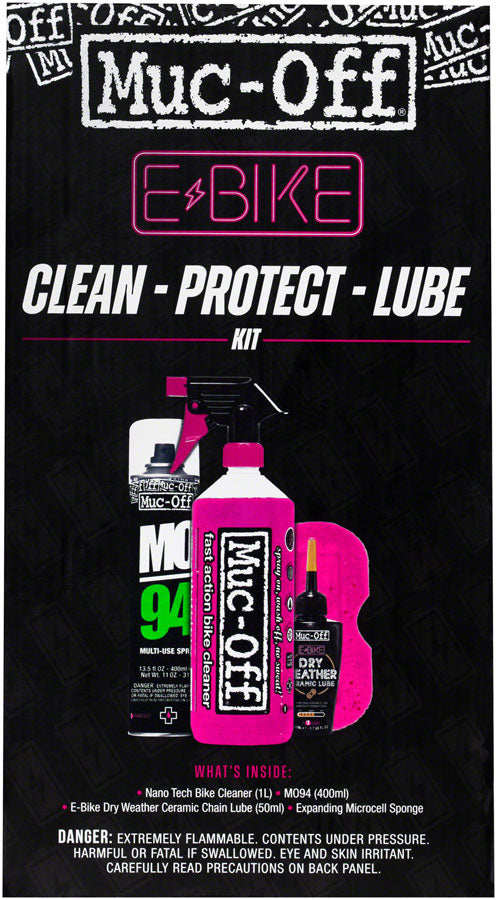 Muc-Off Ebike Clean Protect Lube Kit – FirstFlightBikes