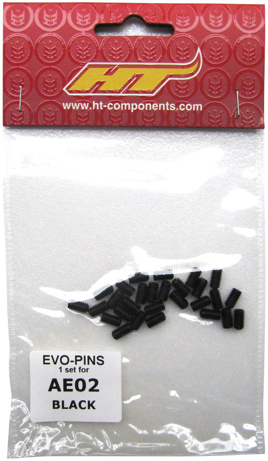 HT Components AE02(SP7) Pedal Pin Kit - Black – FirstFlightBikes