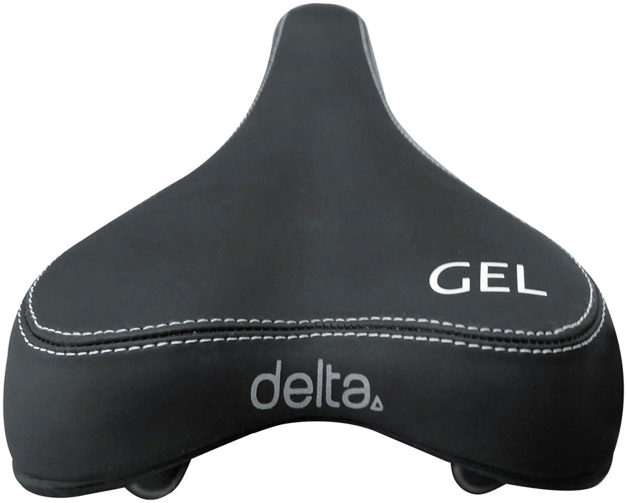 Delta D2 Comfort Gel + Saddle - Steel Black – FirstFlightBikes