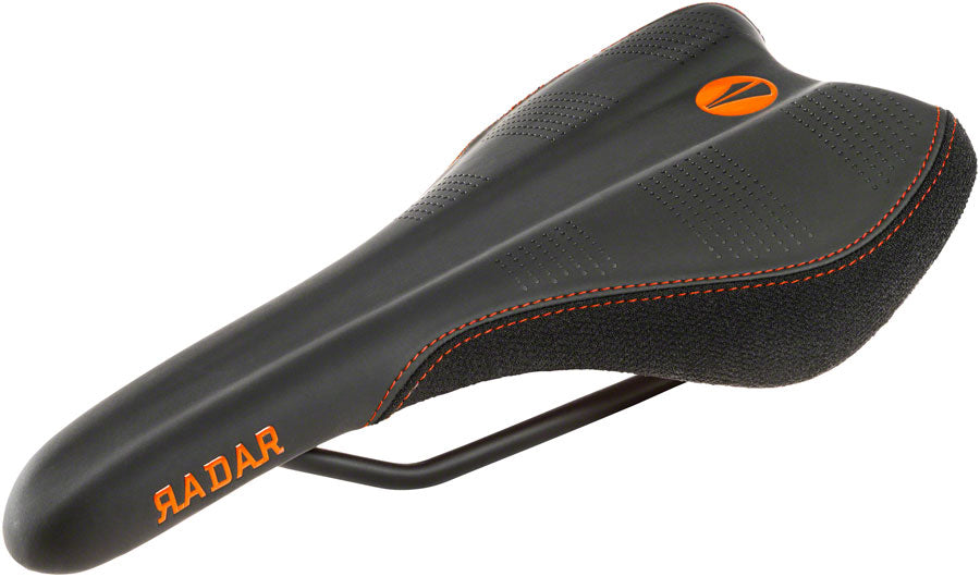 SDG Radar Saddle - Titanium Alloy Black/Orange – FirstFlightBikes