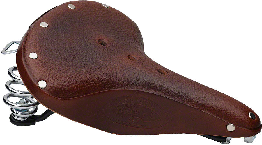 Brooks B67 Saddle - Steel Brown Mens – FirstFlightBikes