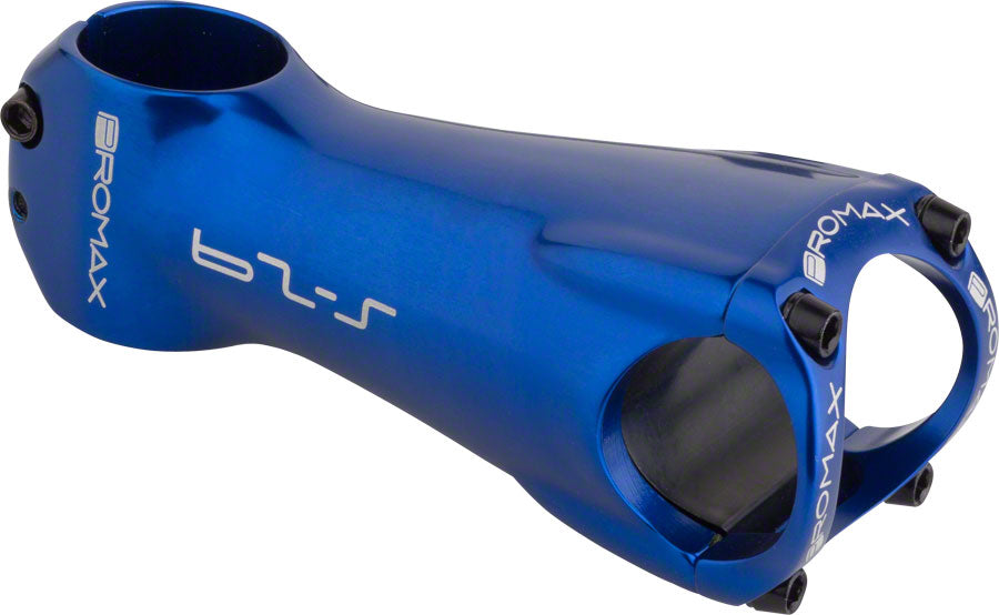 Promax S-29 Stem - 100mm 31.8 Clamp +/-0 1 1/8" Aluminum Blue ...