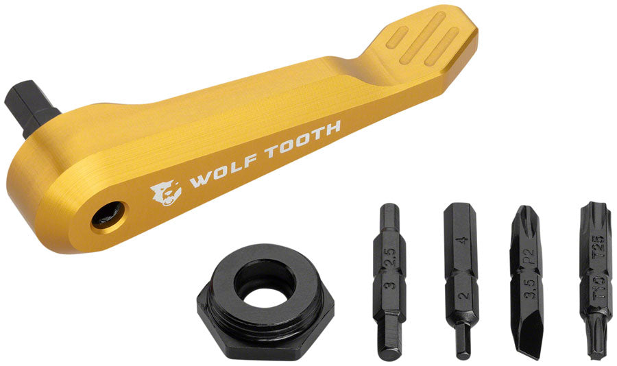 Wolf Tooth Axe Handle Multi-Tool - Gold – FirstFlightBikes