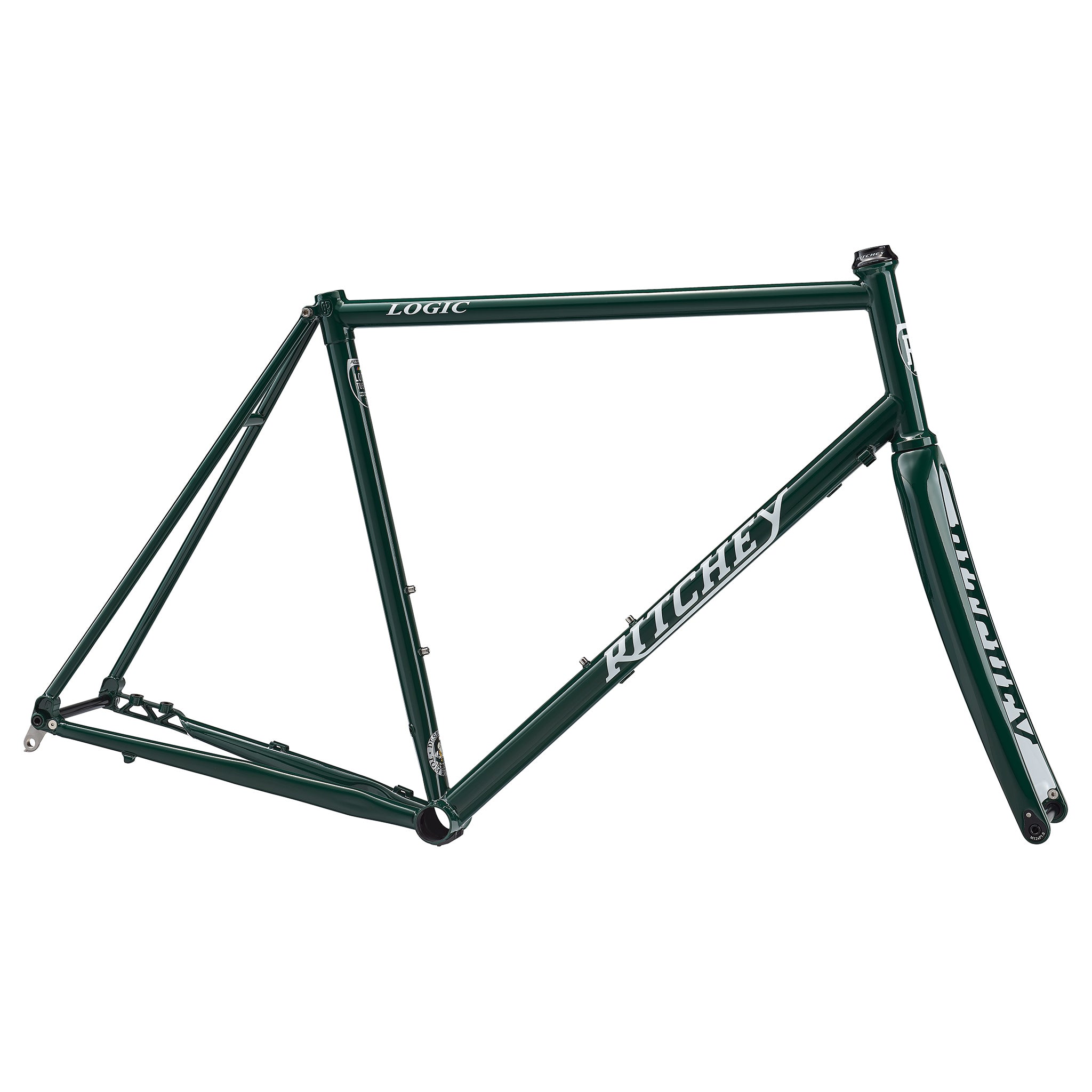 Ritchey Road Logic Disc Frameset - 700c Steel Green 57cm – FirstFlightBikes